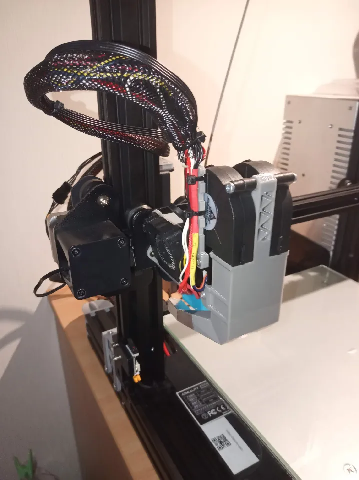 Cable Holder For K3d Sprite Cooling System By Dp Download Free Stl 