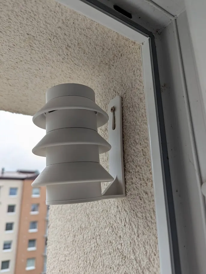 Netatmo outdoor module - hanging holder by RaQic | Download free STL ...