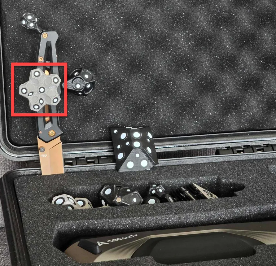 Magnetic 3D Scanning tracking marker platform flat 3mm by HessenDnD ...