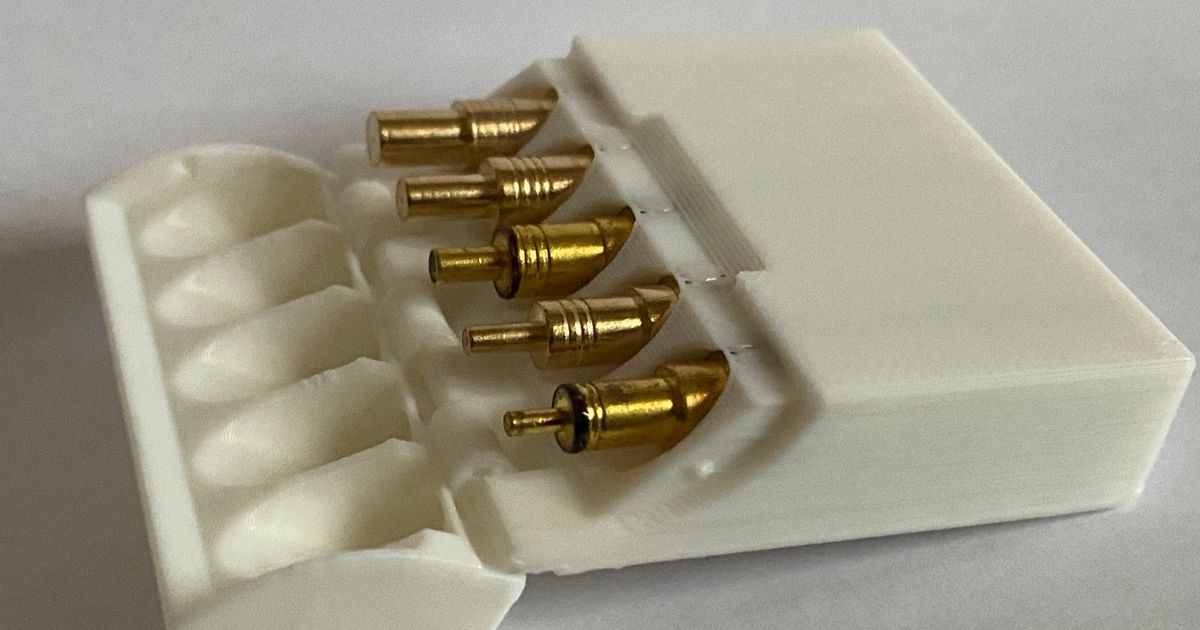 Threaded inserts soldering tips box by Wiz | Download free STL model ...