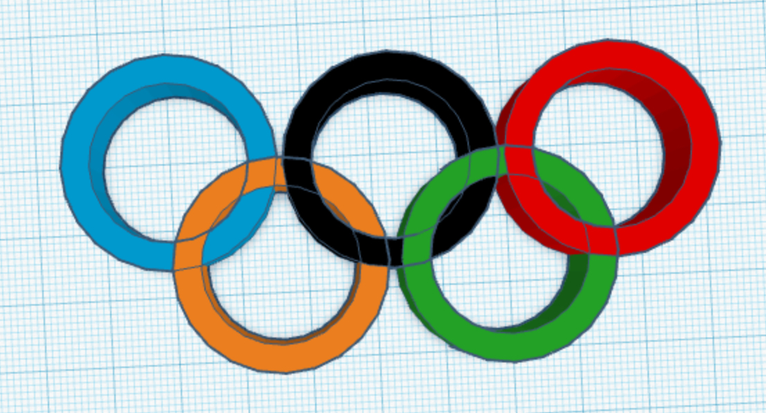 Olympic rings by ZDStudios | Download free STL model | Printables.com