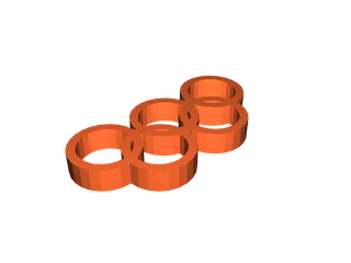 Olympic rings by ZDStudios | Download free STL model | Printables.com