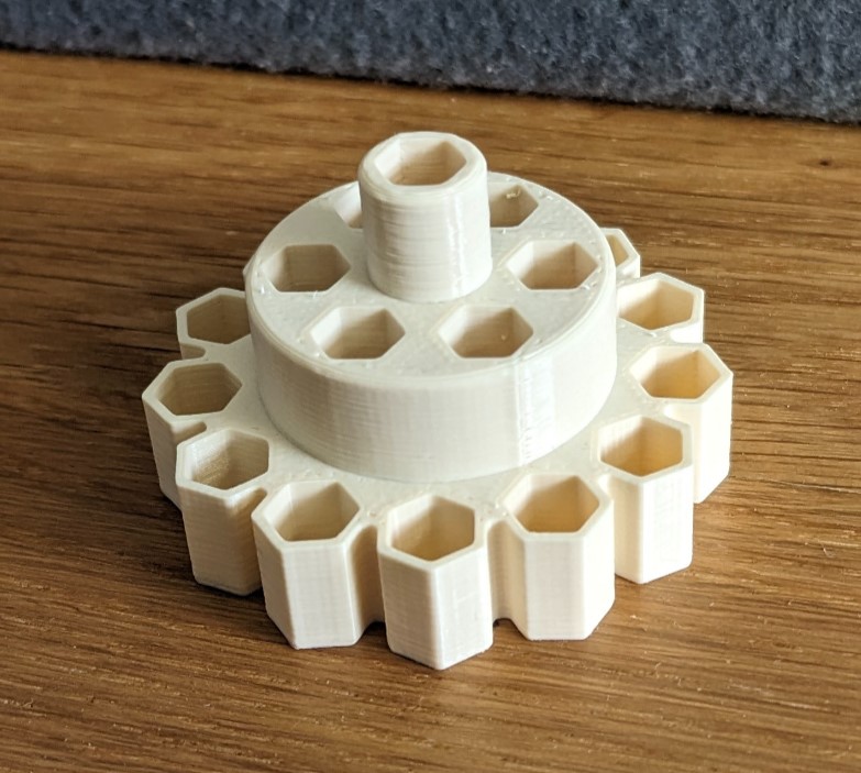 Bit holder for 20 bits by Lean 3D | Download free STL model ...