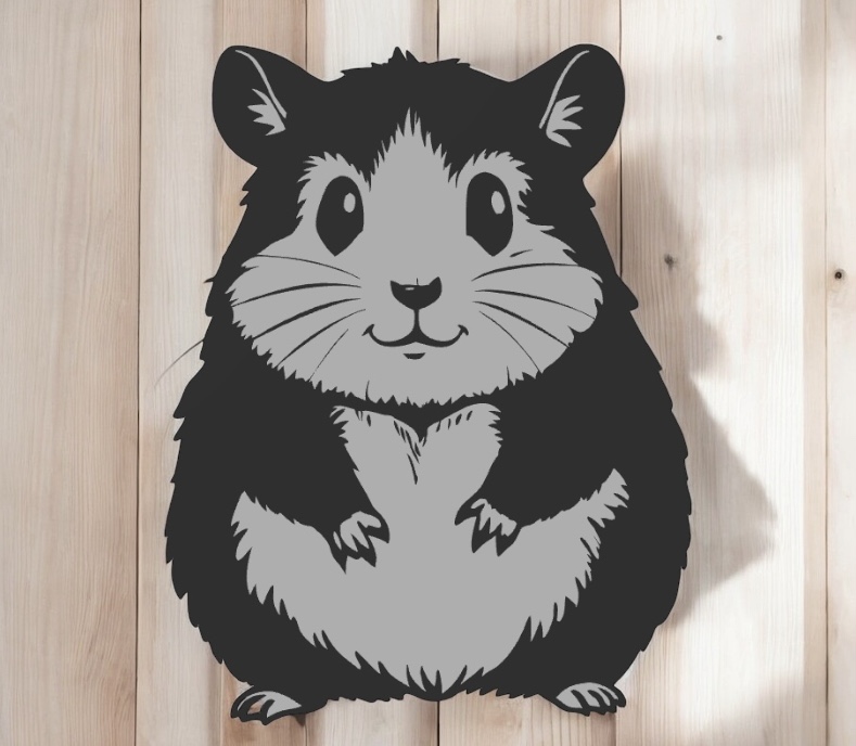 Rodents collection 2d wallart by Rott3D | Download free STL model ...