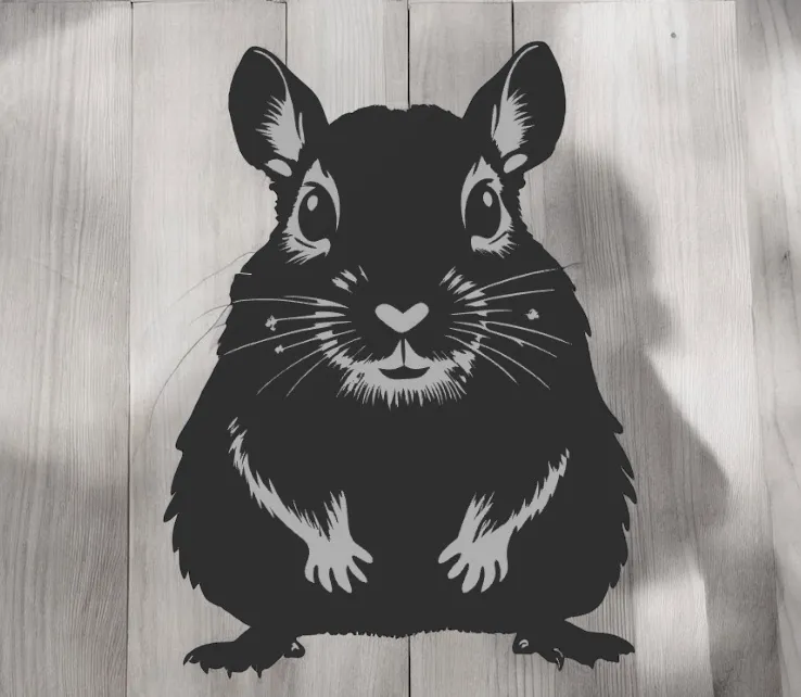 Rodents collection 2d wallart by Rott3D | Download free STL model ...