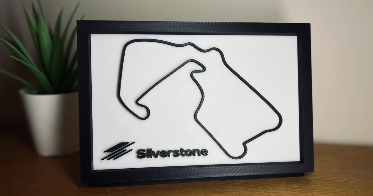 Silverstone F1 Circuit by Giaime | Download free STL model | Printables.com