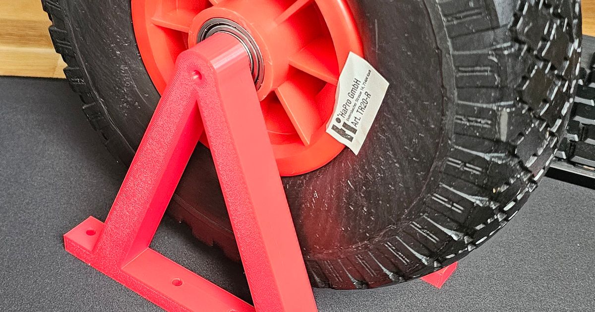 Wheel Holder - Radhalterung by Jasko San | Download free STL model ...