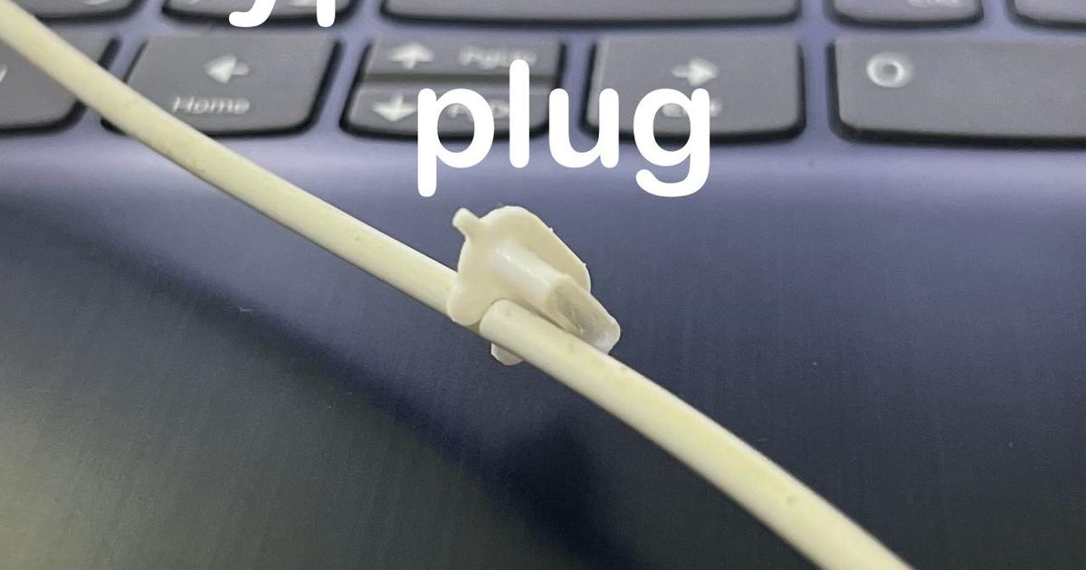 Type-c dust cover with easy unplug & cable attachment by 3D Mass ...