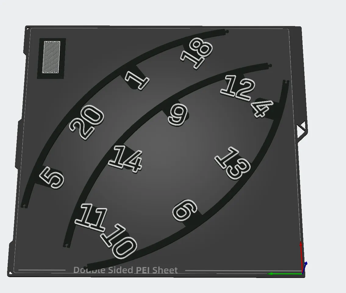 Dart - Number Ring by Nepox | Download free STL model | Printables.com