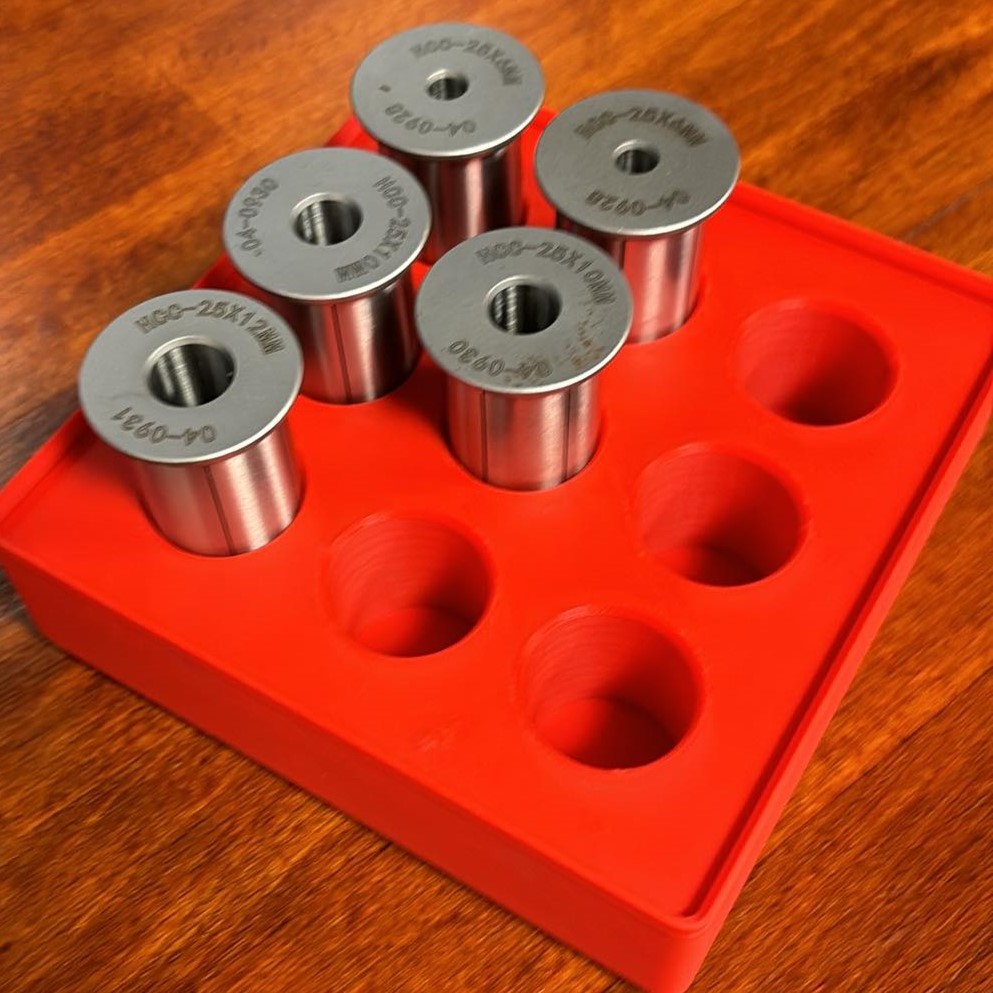 25mm Hydraulic Collet GridFinity Holder by Filmatura | Download free ...