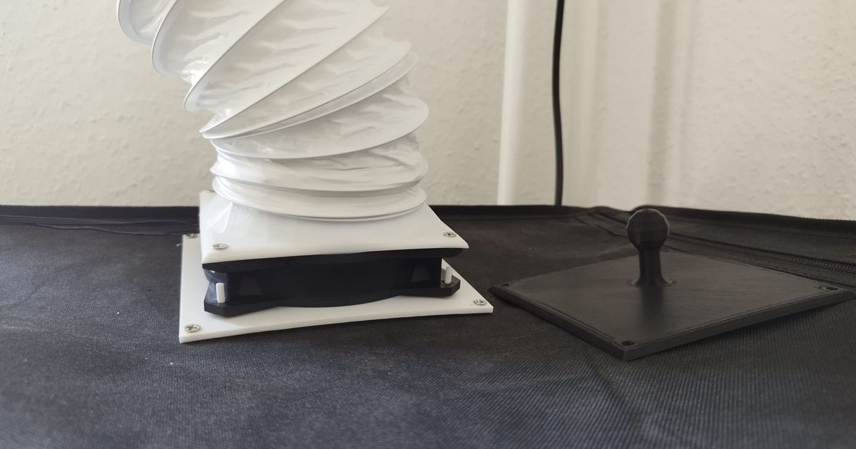 Universal 120mm Fan Exhaust System for Enclosures by DVU | Download ...