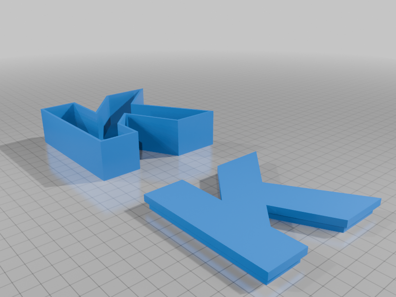 A to Z letter boxes by SPEKERDUDE | Download free STL model ...