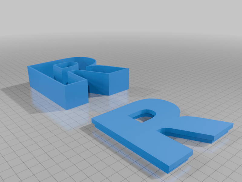 A to Z letter boxes by SPEKERDUDE | Download free STL model ...