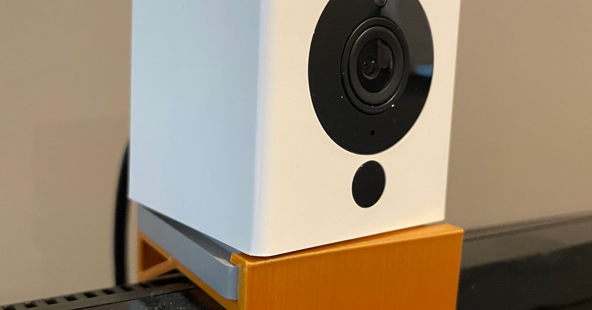 Wyze Camera Monitor Mount by chimy | Download free STL model ...