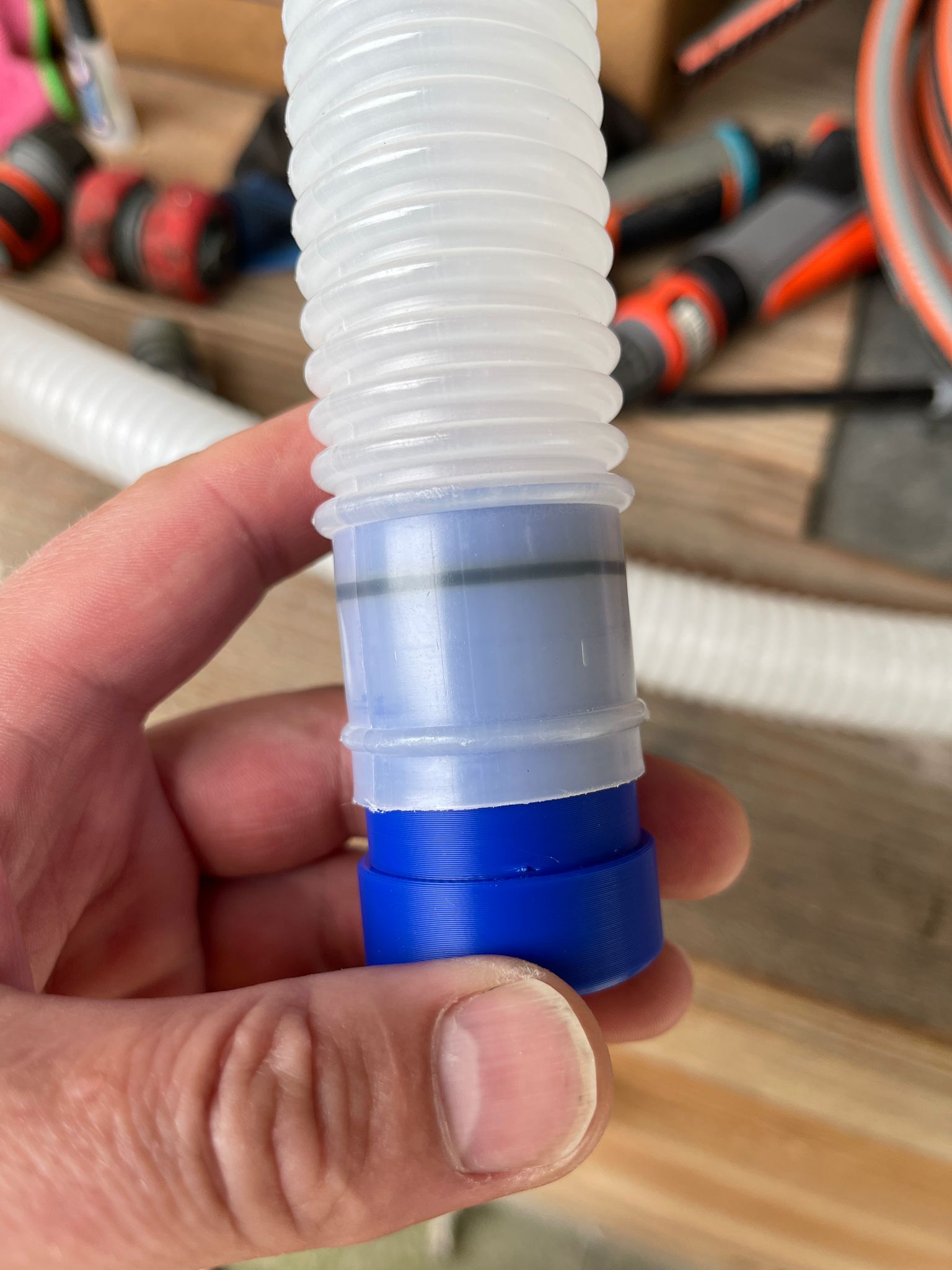 Intex Spa outlet 32mm connector by Caveman | Download free STL model ...