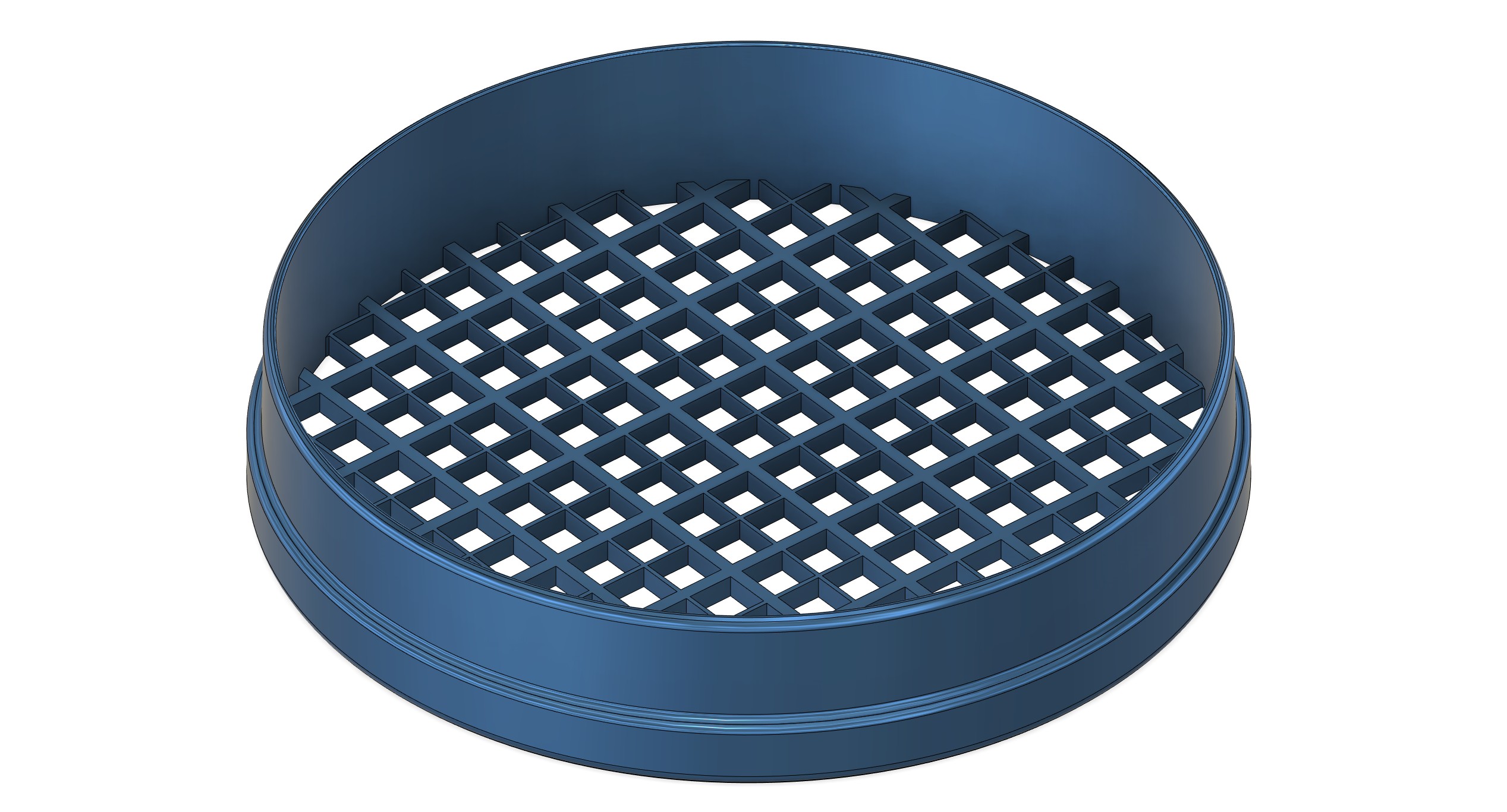 End Cap Grill for 8in Duct - Male by Jer | Download free STL model ...