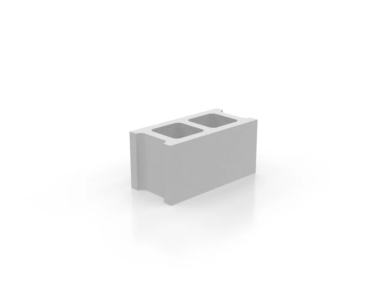 Scale Cinder Block (Concrete Masonry Unit) by Henry Levesque | Download ...