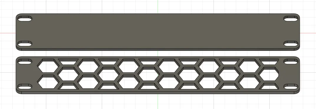 10-inch Rack Mount Blanks by Maurício Pessoa | Download free STL model ...