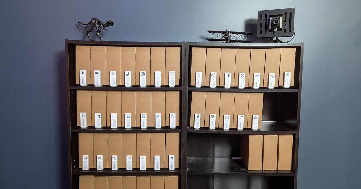 Storage Labeling System by Garrett Hoofman | Download free STL model ...