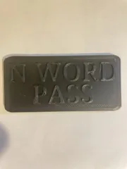 Different N-Word pass levels by Samu | Download free STL model ...