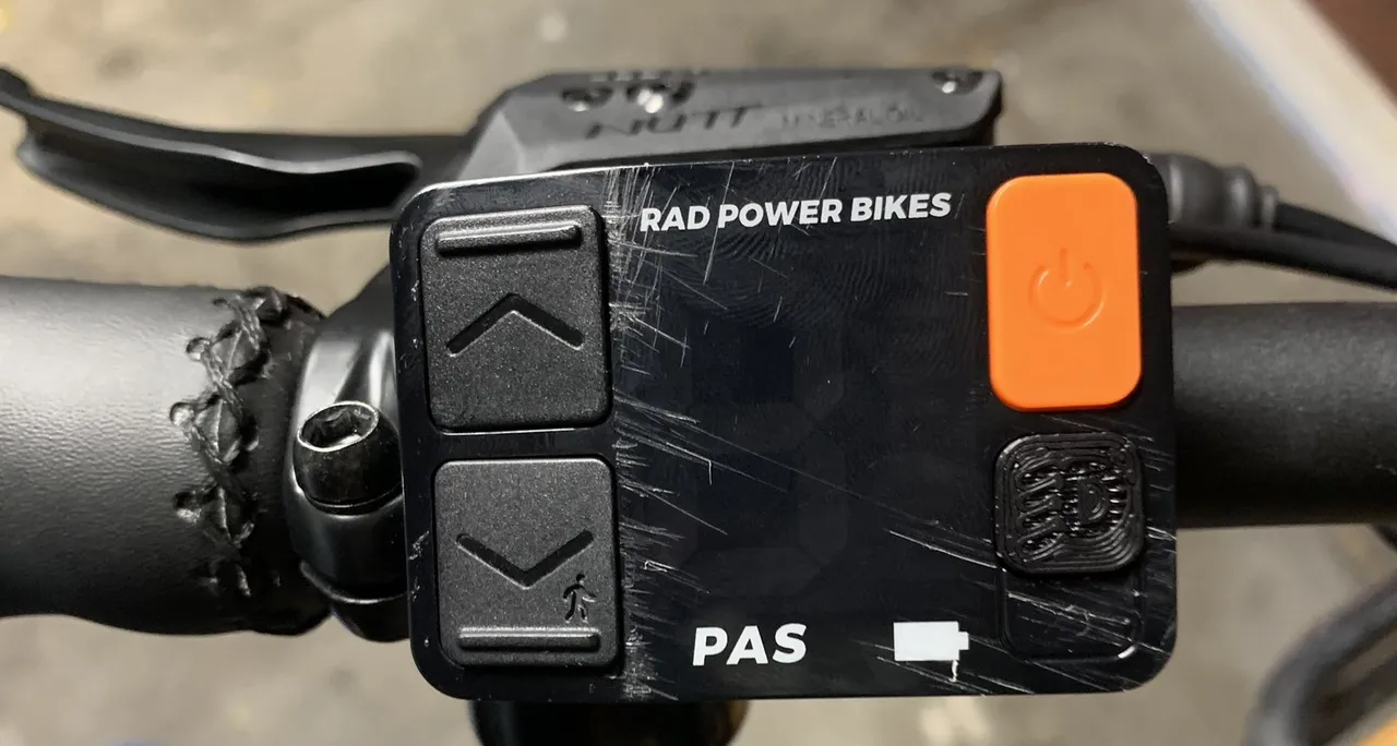 Rad UI Remote Headlight Button by Jordan Powers | Download free STL model | Printables.com