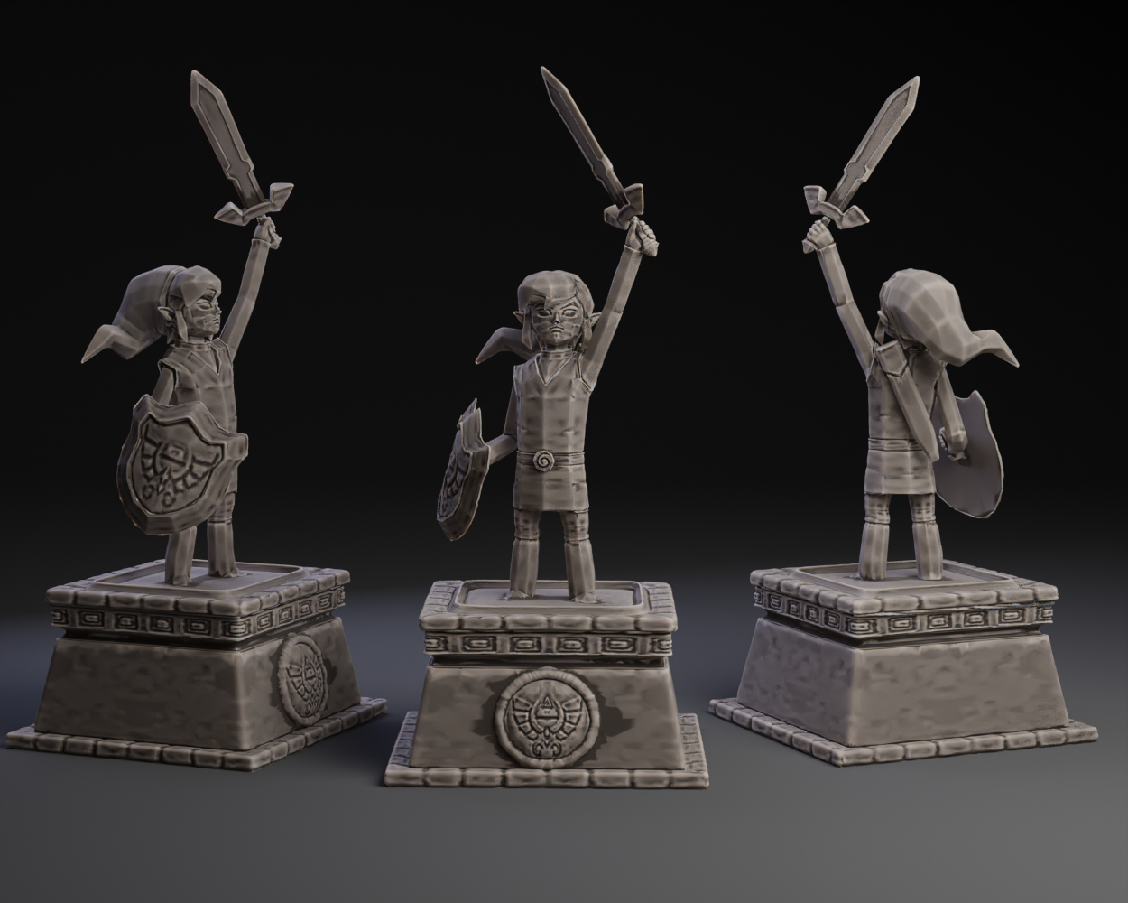 Link : Hero of Time Statue by Peter Farell | Printables Store