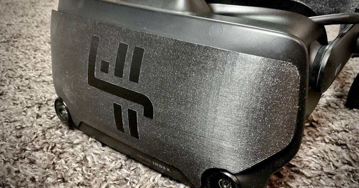 Smooth Frunk Cover for Valve Index by Line Arc Line | Download free STL ...