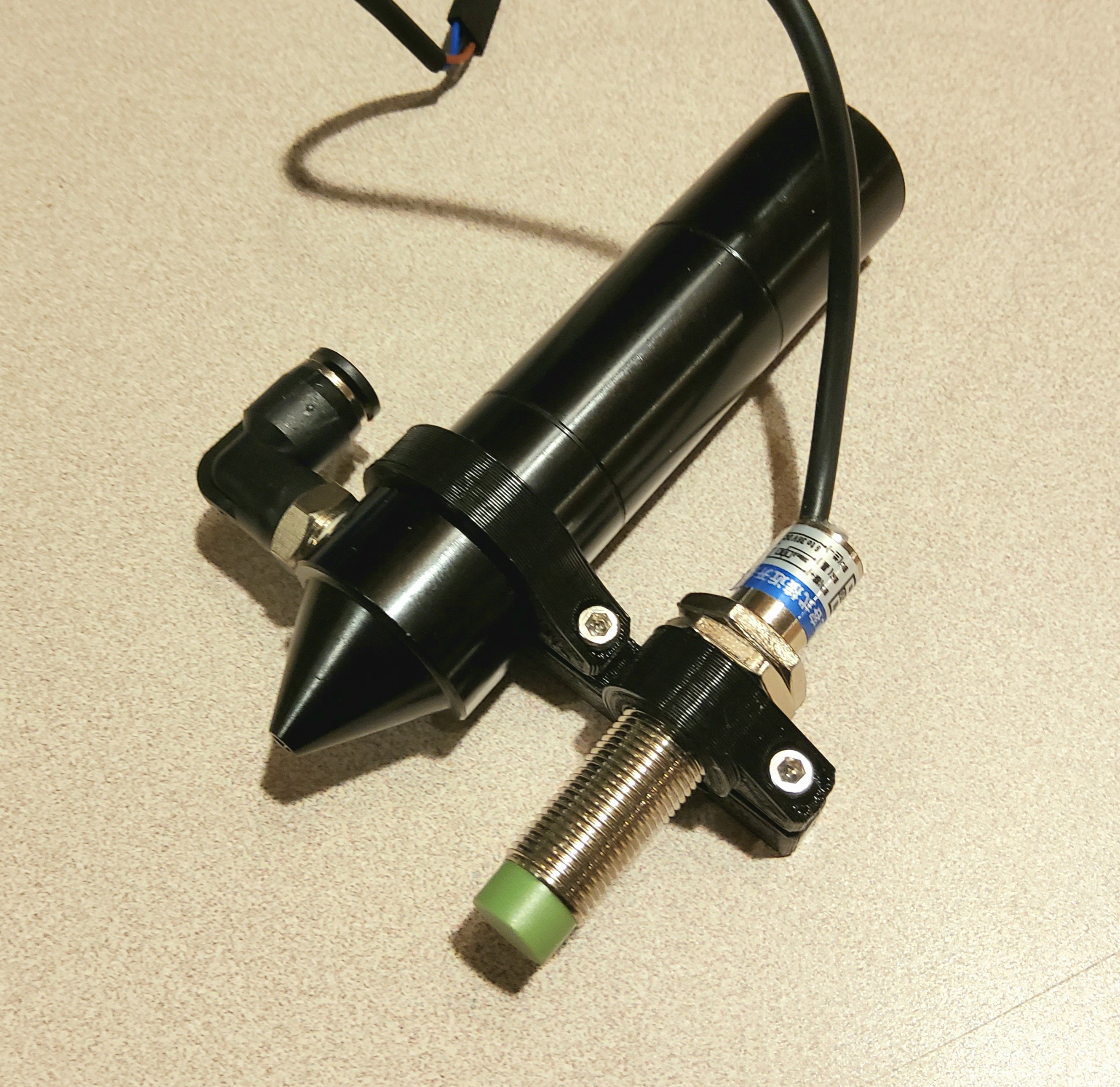 Capacitive proximity sensor mount for laser cutter by R | Download free ...