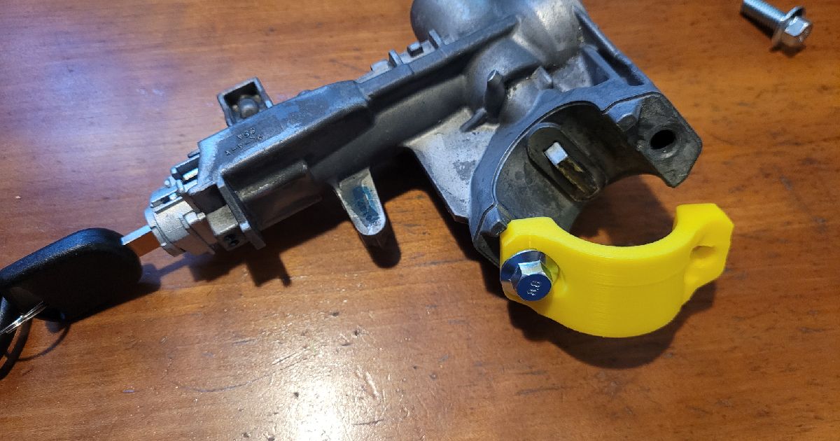 01-05 Honda Civic Ignition Lock Cylinder arch piece replacement part by ...