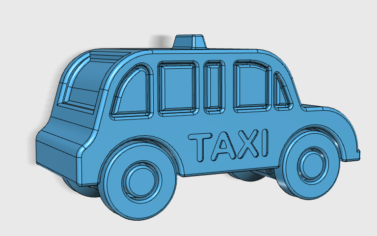 Taxi2 by BuildersMark | Download free STL model | Printables.com