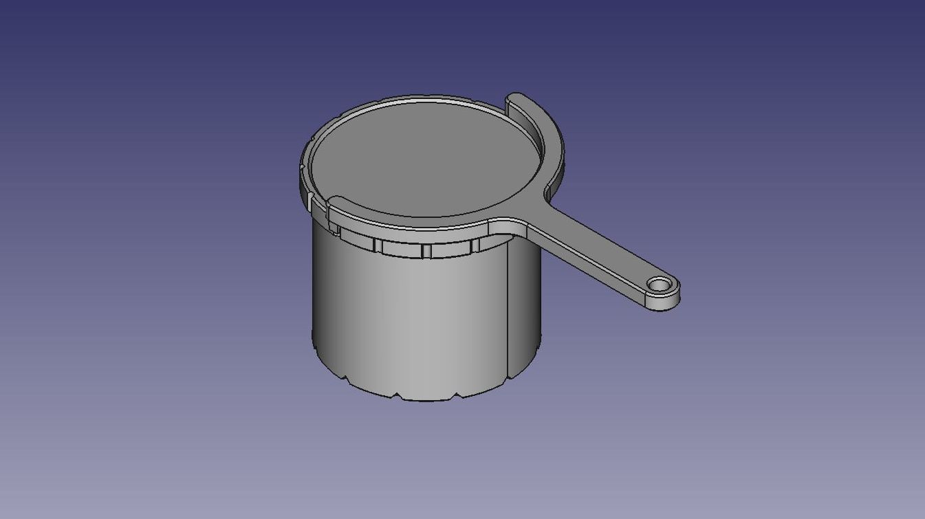 Large Container with lid & wrench by Anthony Morrison | Download free ...