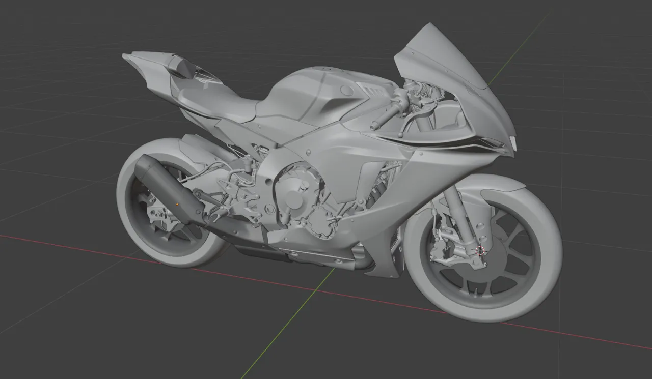 2021 Yamaha R1M by #1Primate | Download free STL model | Printables.com