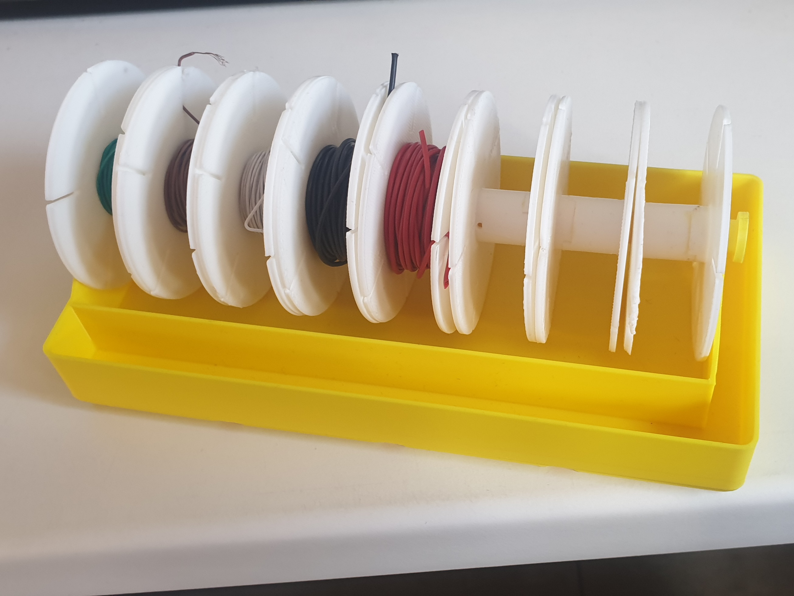 Gridfinity wire spool holder by William08DK | Download free STL model ...