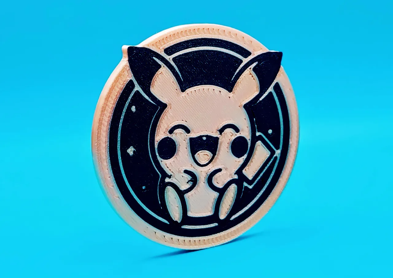POKEMON COIN by 3D PRINT | Download free STL model | Printables.com