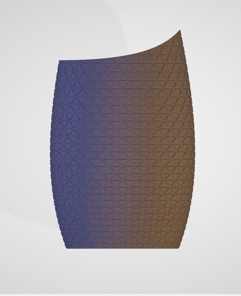 Modern textured vase [Variations] by usinguser | Download free STL ...