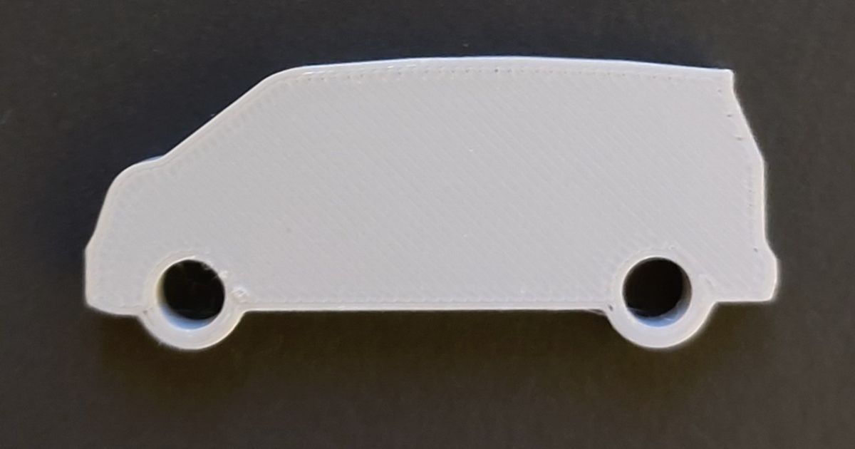 ID.BUZZ keyring by Martin | Download free STL model | Printables.com