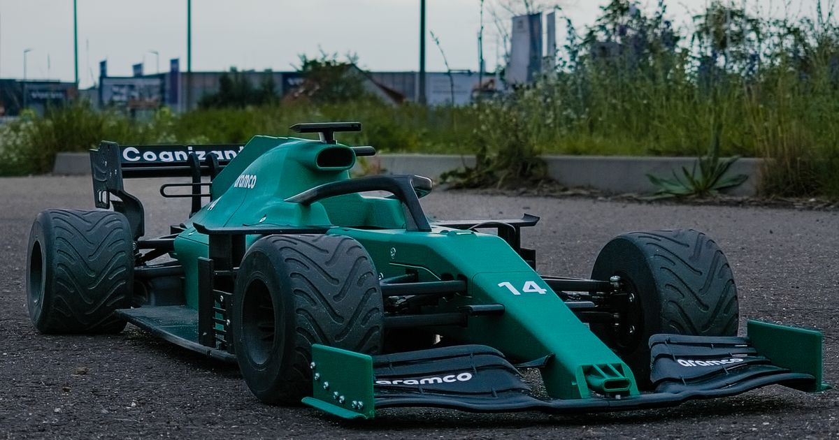 FV01 - The most advanced 3D printed RC Formula 1 car by Velocity ...