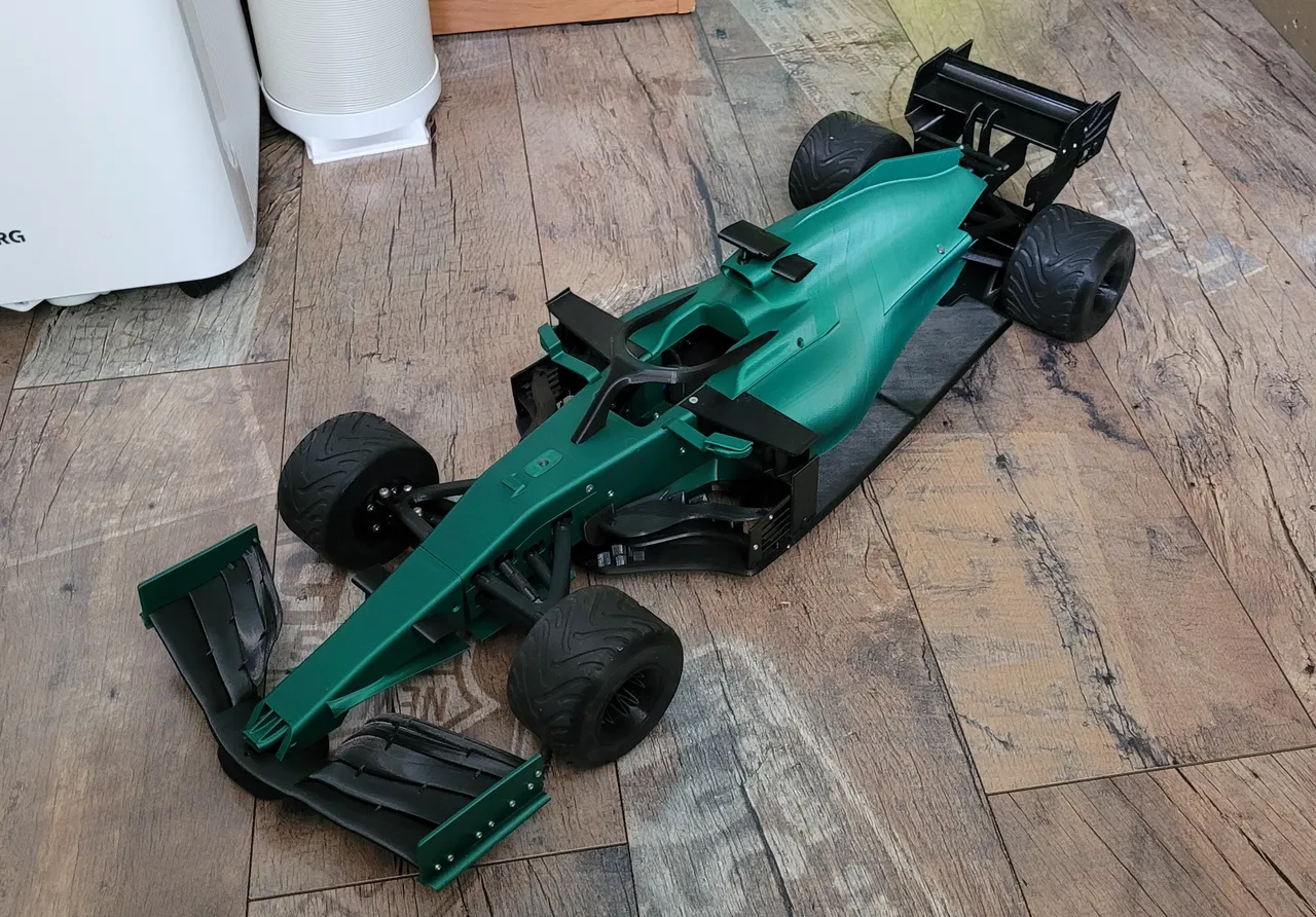 FV01 - The most advanced 3D printed RC Formula 1 car by Velocity ...