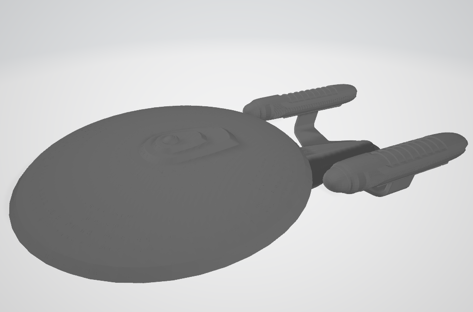 USS Enterprise C by Achilleas Kasmetlis | Download free STL model | Printables.com