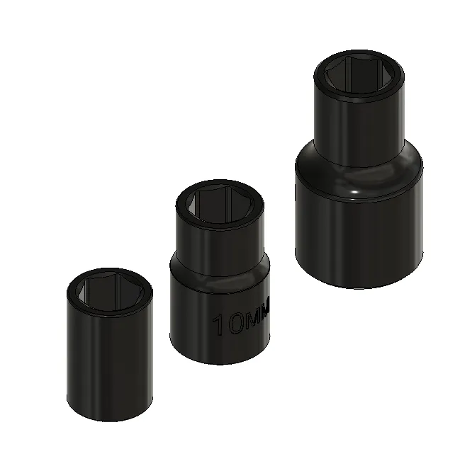10 mm Socket Set by Chris Erno | Download free STL model | Printables.com