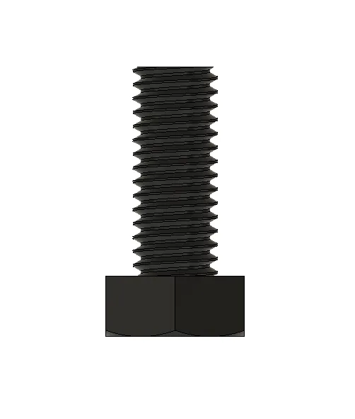 Parametric M5 Hex Head Screw by Chris Erno | Download free STL model ...