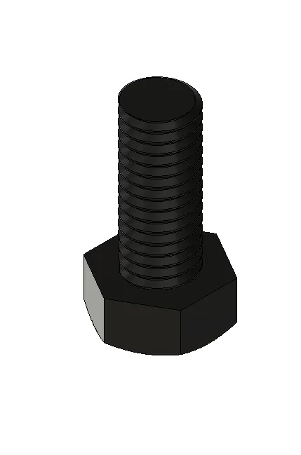 Parametric M5 Hex Head Screw by Chris Erno | Download free STL model ...