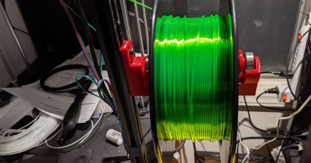 Hanging filament roller by Nikdfish | Download free STL model ...