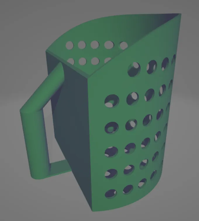 Beach toys - Shovel + Sifter by mrmila | Download free STL model ...