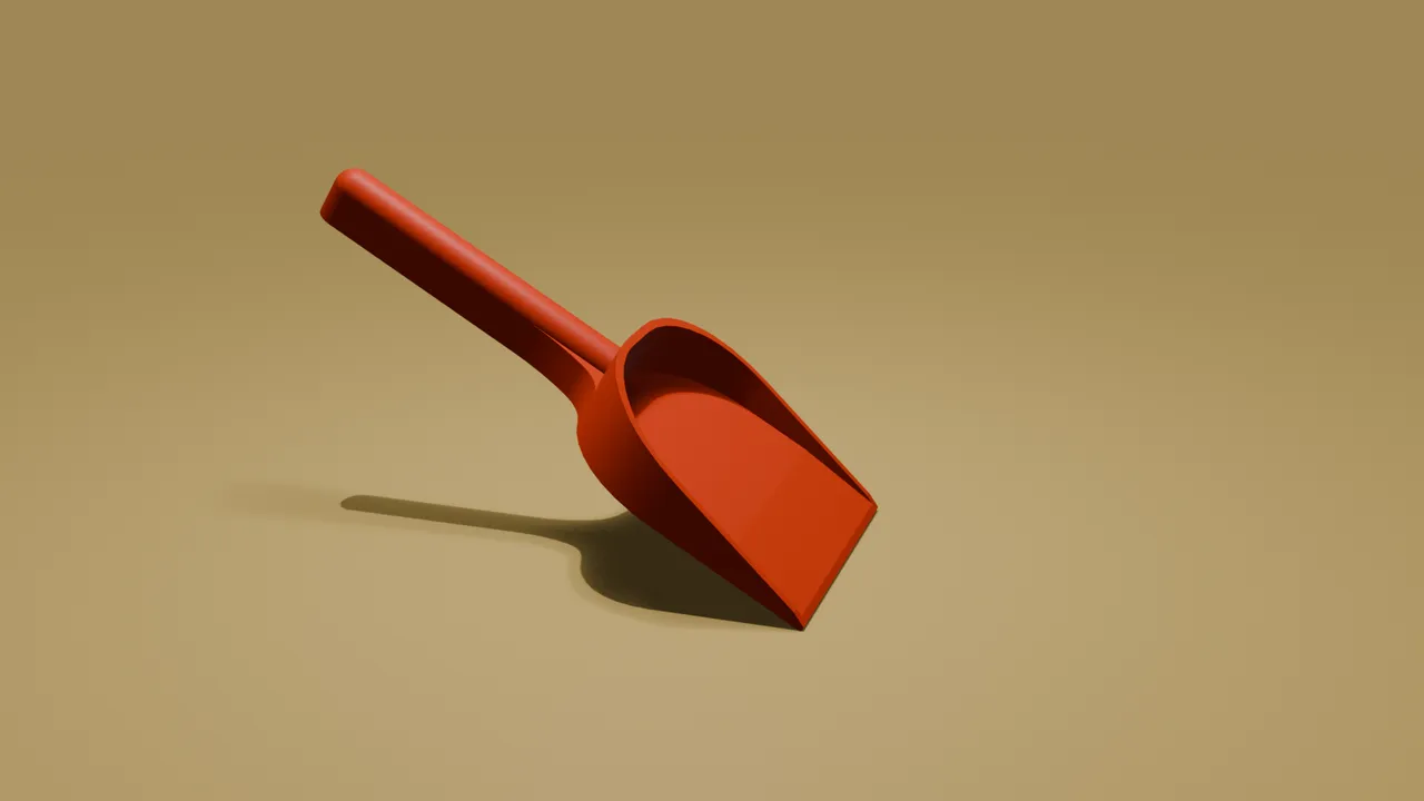 Sand Shovel by agentluca | Download free STL model | Printables.com