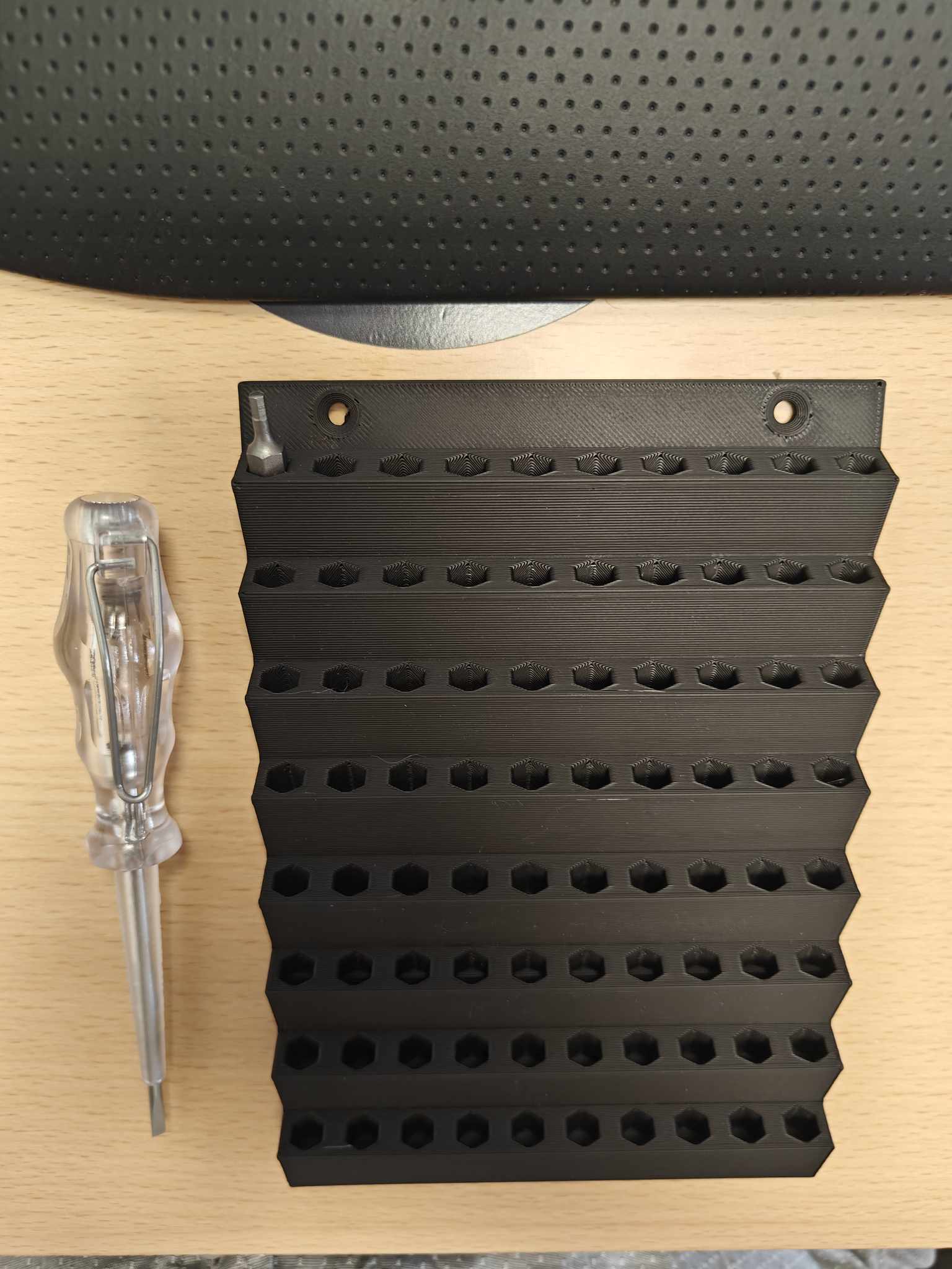 Bits wall mount. rack by Danishsparky | Download free STL model ...