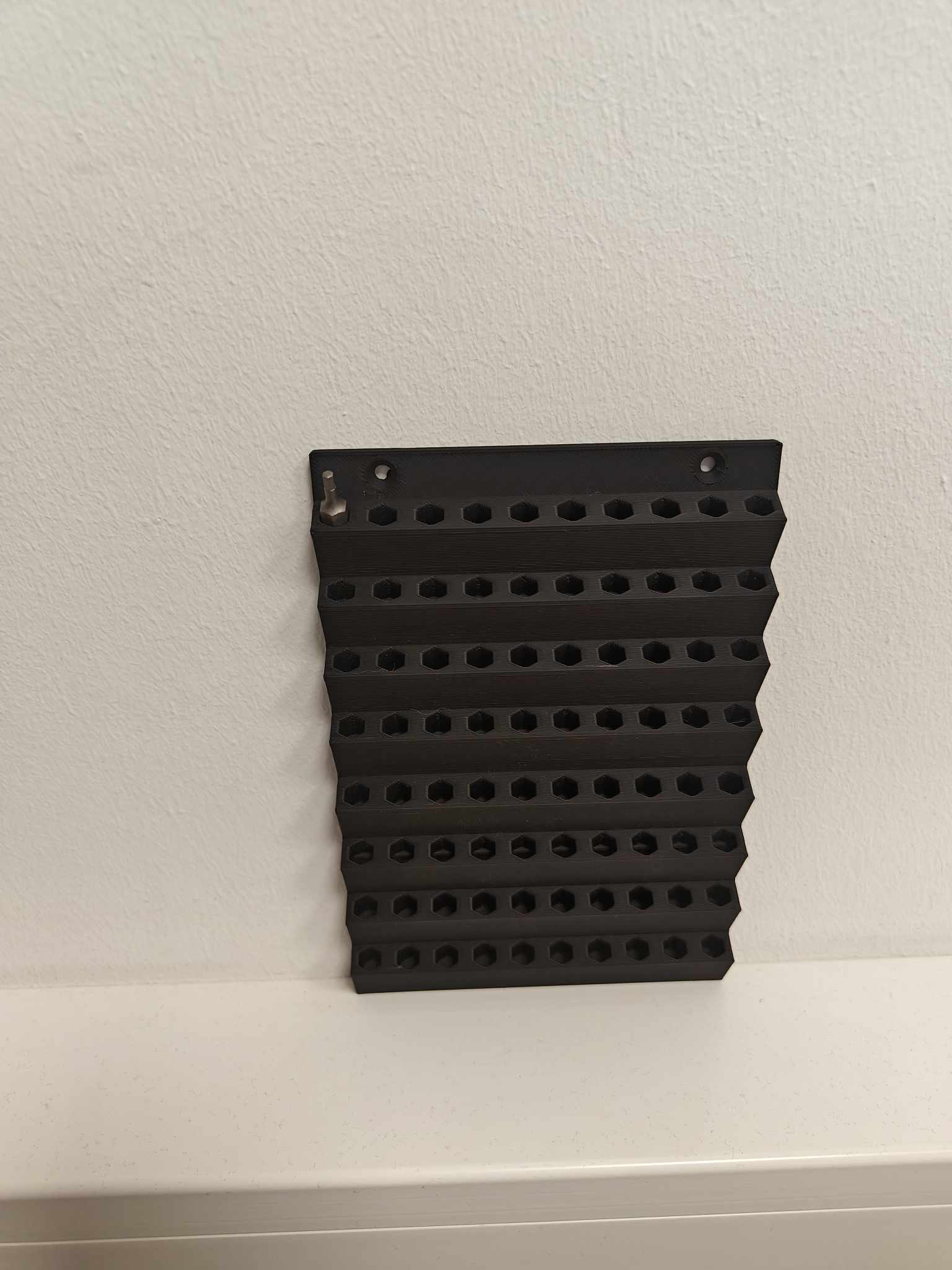 Bits wall mount. rack by Danishsparky | Download free STL model ...