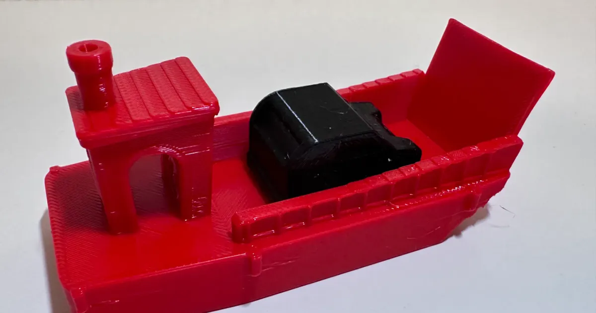 Benchy car ferry with car by NxtGnPrtHub | Download free STL model ...