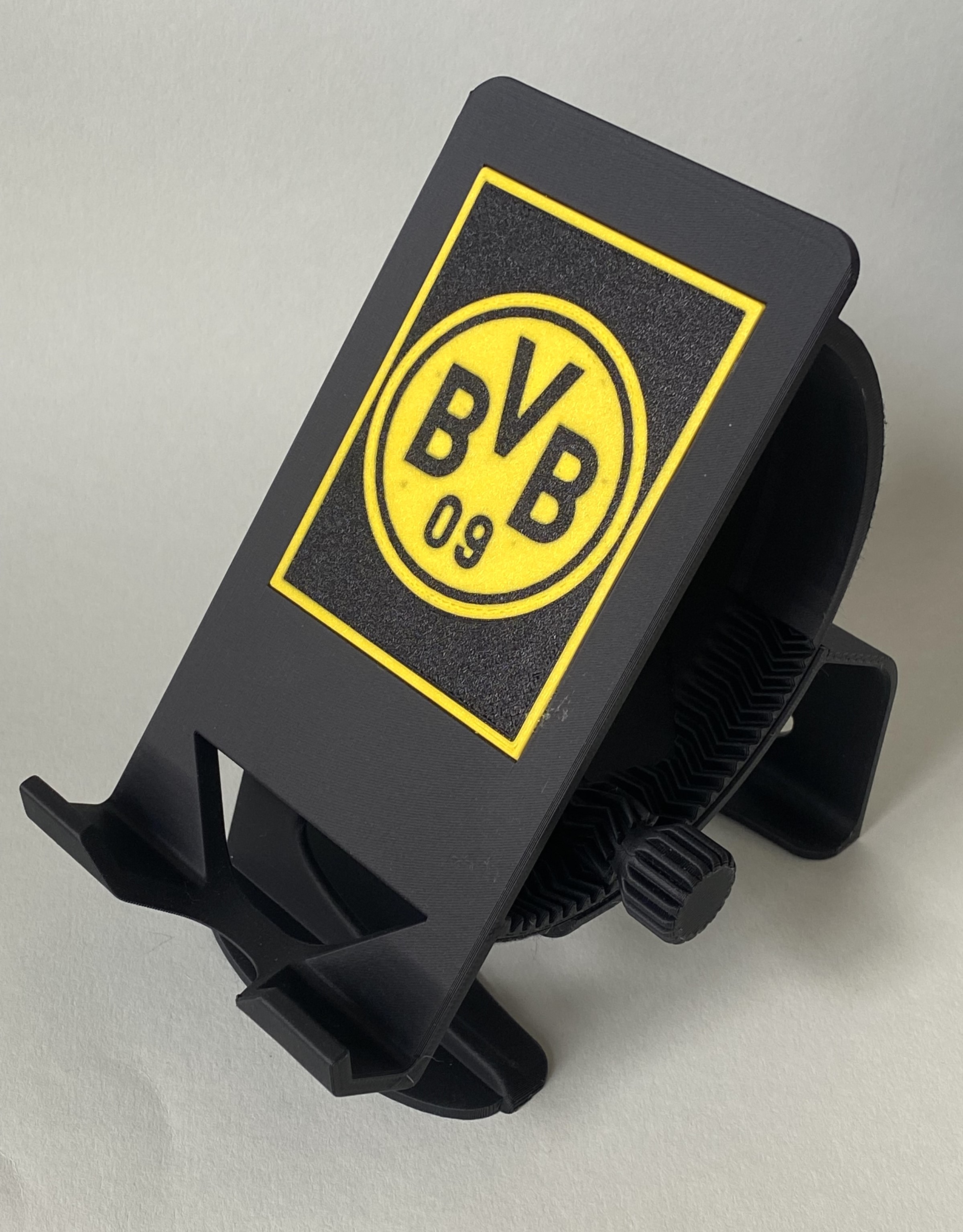 Multi-color Cover Plate for revised Phone Holder (here: BVB 09 Dortmund ...