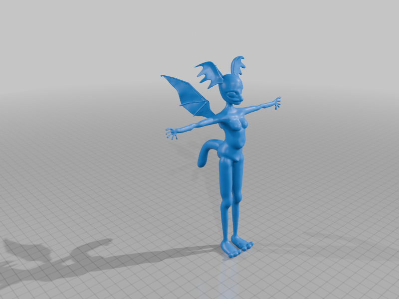 Female Dragon BJD by Marco Romano | Download free STL model ...